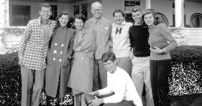 Rare Kennedy photos go inside America's most famous family