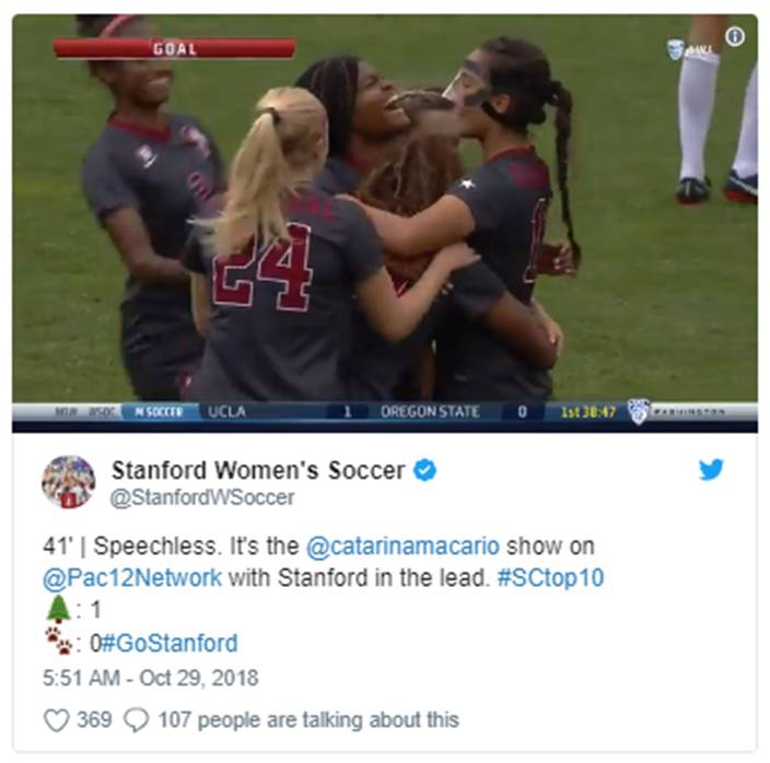 Watch: College footballer scores keepy-uppy screamer