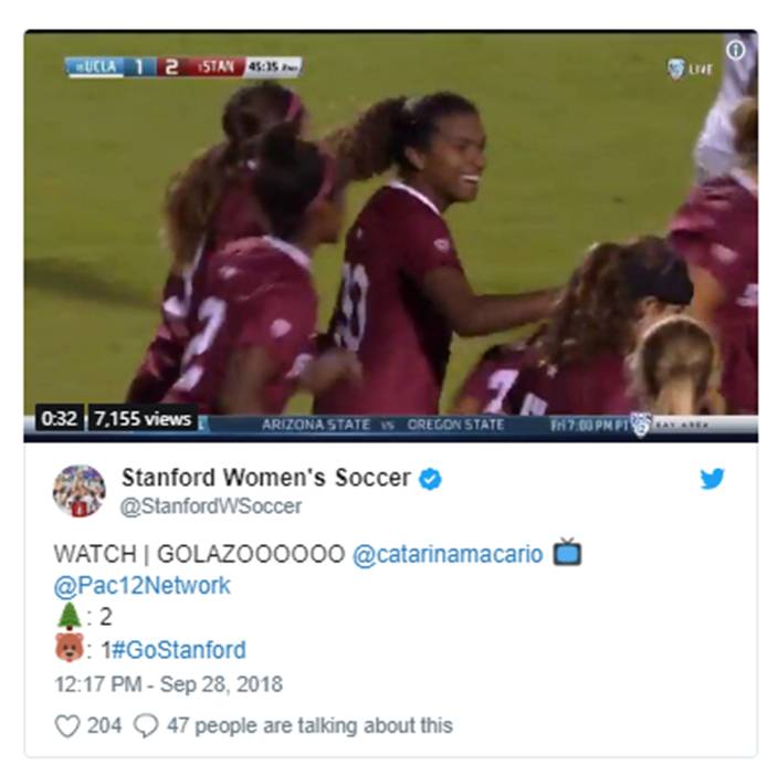 Watch: College footballer scores keepy-uppy screamer