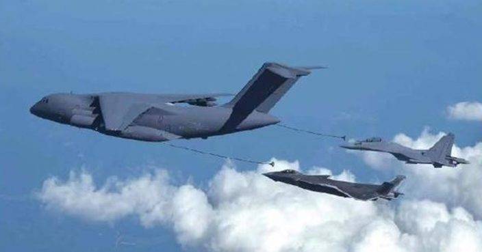 The PLA's first official announcement of "three aircraft in the same ...